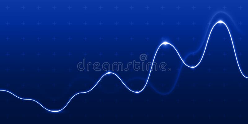 Line Graph Charts. Business Financial Graphs, Marketing Chart Graphics ...