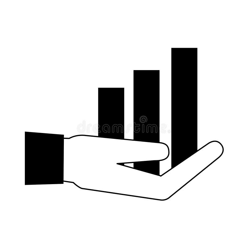 Statistics Data Analysis Web Development Icon Line and Fill Stock ...