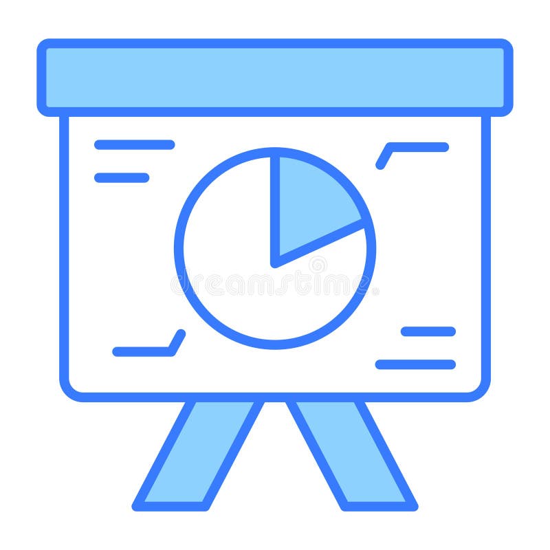 Data Analysis Icon Modern Illustration Stock Vector - Illustration of ...