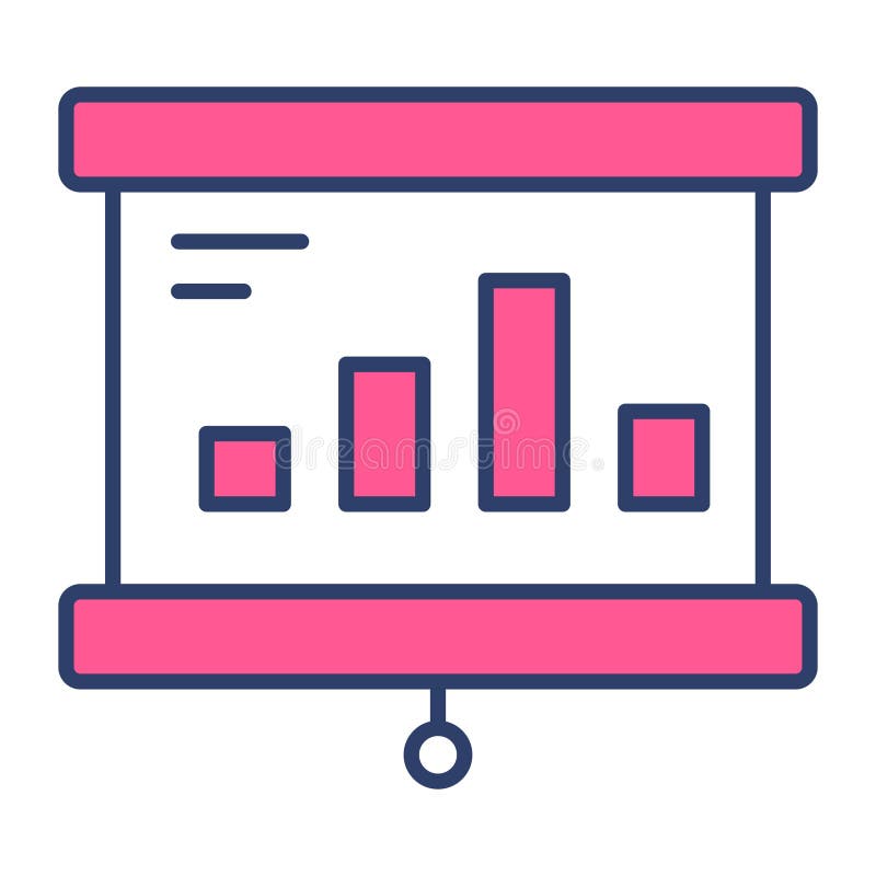 Data Analysis Icon Modern Illustration Stock Vector - Illustration of ...