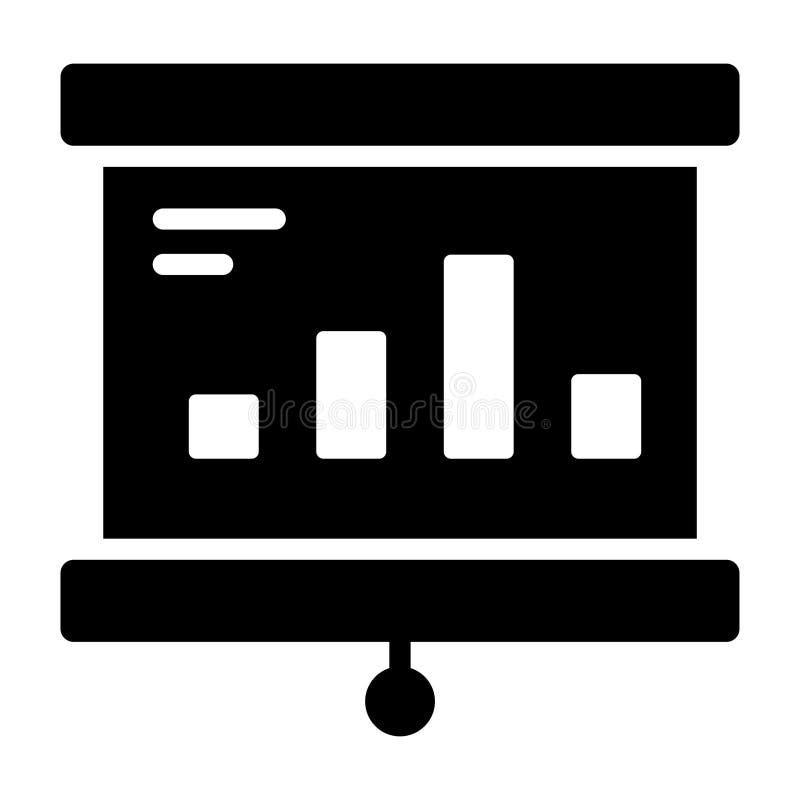 An Icon of Web Analysis in Trendy Style Isolated on White Background ...