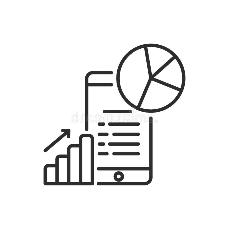 Data Analysis Icon Specifically Designed for Use in Web Applications ...