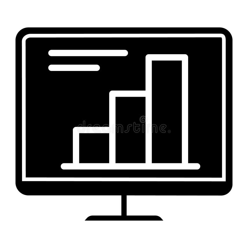 Data Analysis Icon Vector Set. Profit Graph Illustration Sign ...