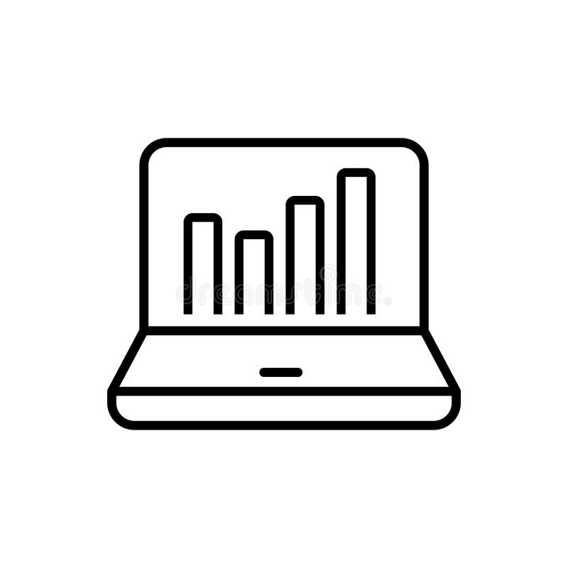 Data Analysis Vector Icon. Analytics Illustration Sign. Statistic ...