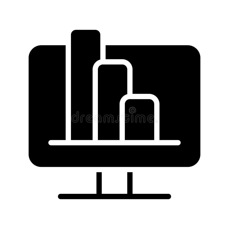 Data Analysis Icon Vector Set. Profit Graph Illustration Sign ...