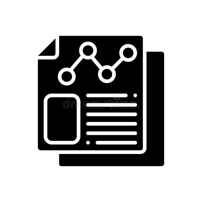 Data Analysis Icon Vector Set. Profit Graph Illustration Sign ...