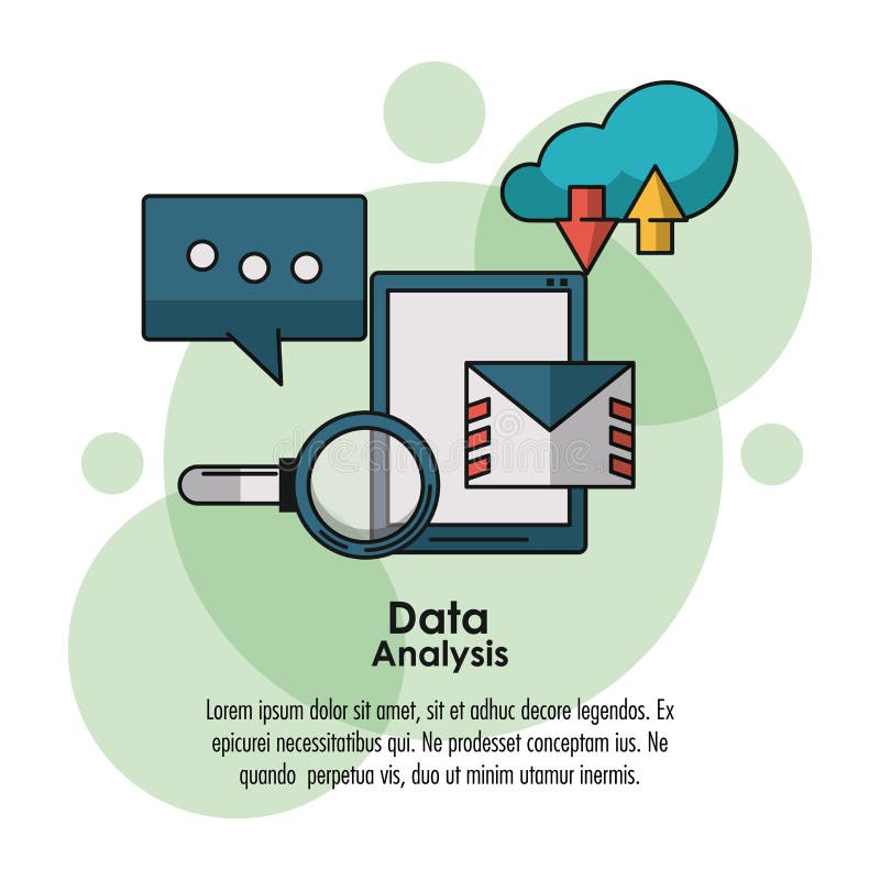 Data analysis infographic stock vector. Illustration of design - 116197881