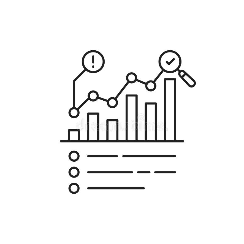 Data Analysis or Kpi Metric Icon with Dashboard Stock Vector ... Data Analysis or Kpi Metric Icon with Dashboard Stock Vector ...