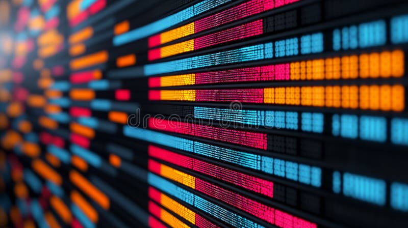 Data Analysis for Market Trends and Insights Stock Illustration ...