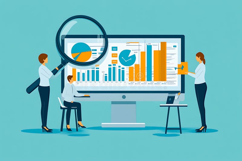 Data Analysis Meeting Business Analytics Review with Teamwork and ...