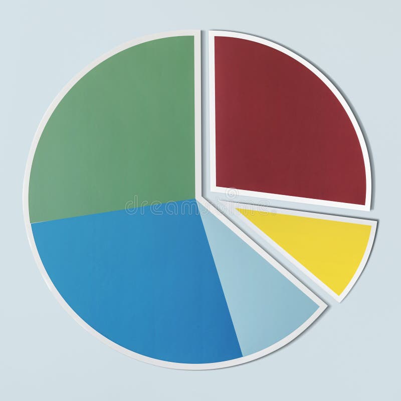 Data Analysis Pie Chart Icon Stock Illustration - Illustration of ...