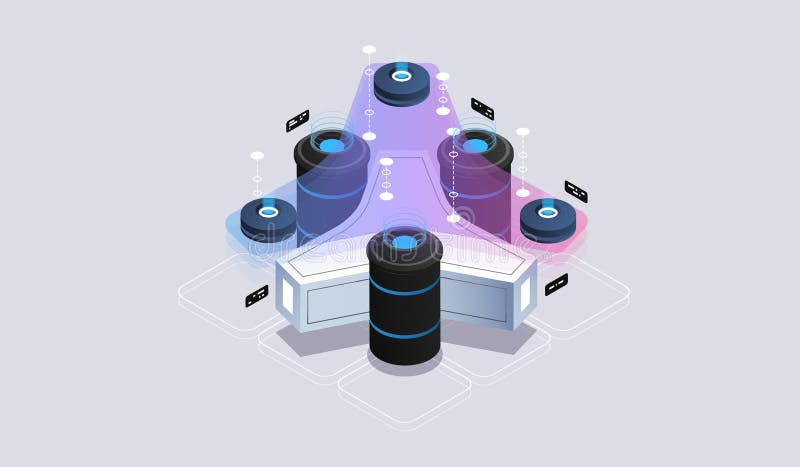 Data Analysis Processing Big Data Computing, Information Flow,digital ...
