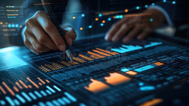 Data Analysis Techniques Office Environment Digital Report Technology ...