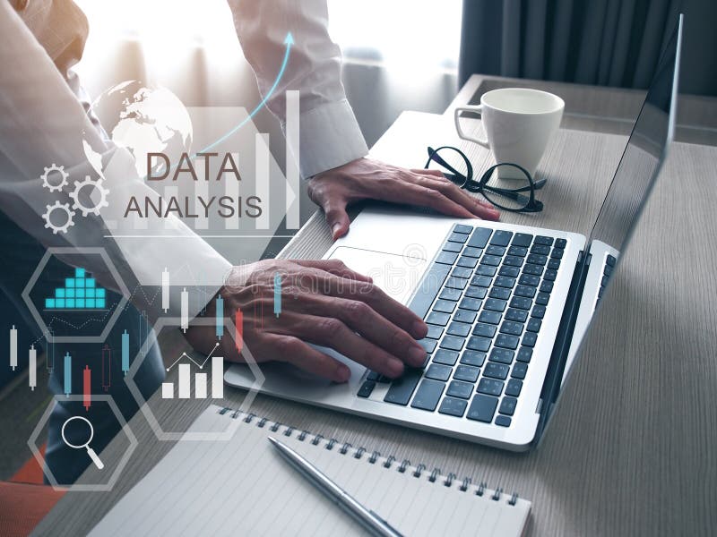 Data Analysis Technology and Business Strategy Concept Stock Photo ...