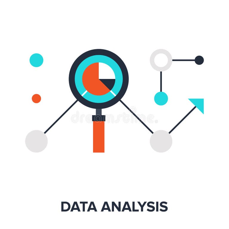 Data Analysis Vector Illustration Concept Stock Illustration ...