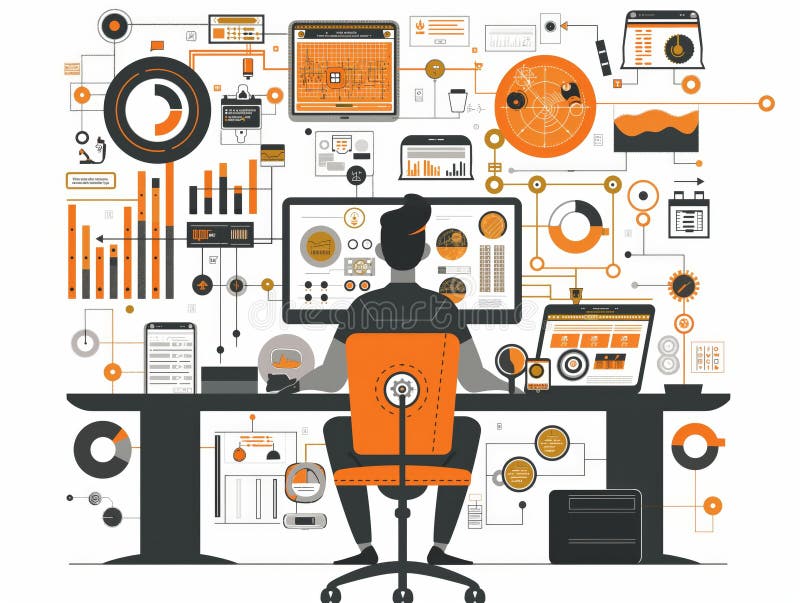 Data Analysis Visualization Stock Photo - Image of information, graphs: 315623952