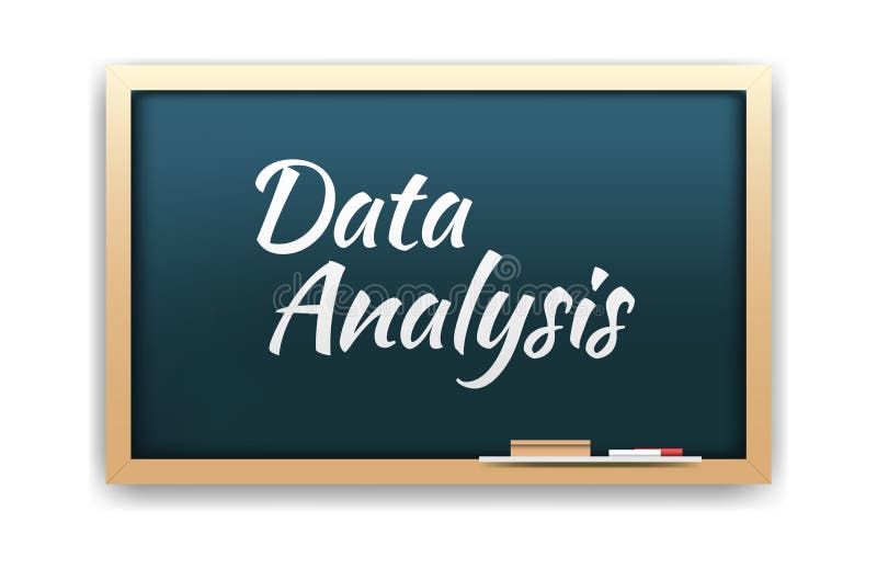 Data Analysis Magnifying Glass Stock Vector - Illustration of analysis ...