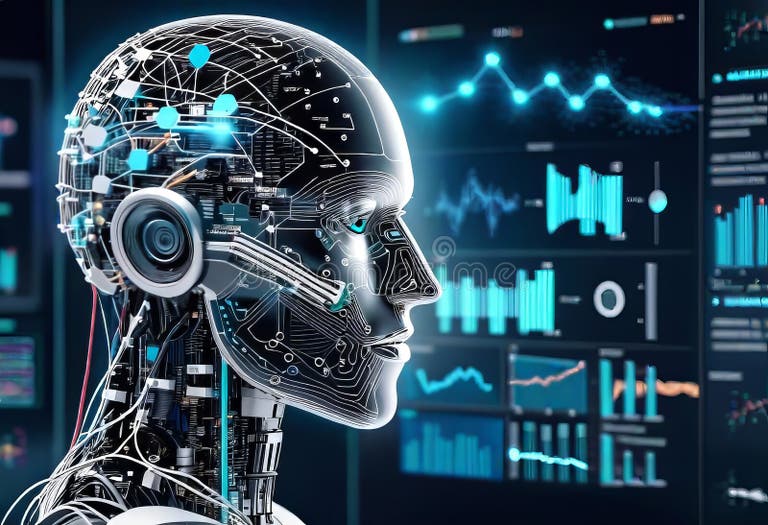 A Data Analyst Analyzes and Visualizes a Complex Information Network Using Artificial ...