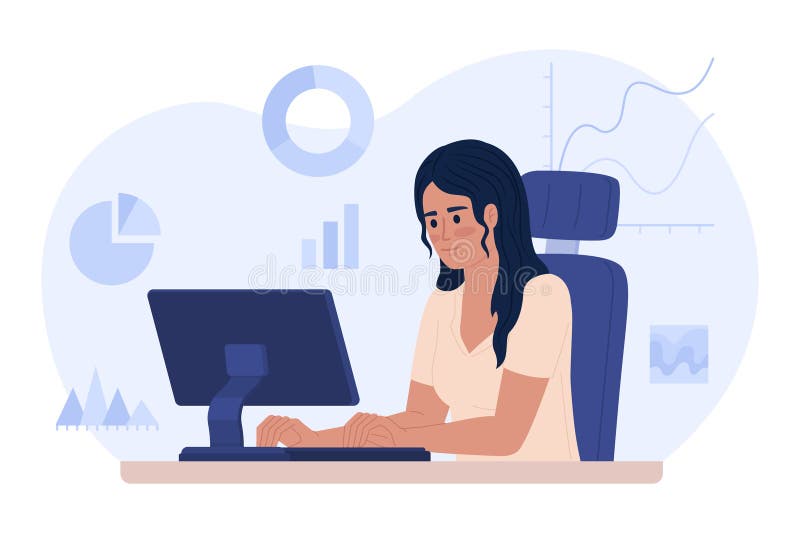 Analyst Cartoon Data Stock Illustrations – 1,720 Analyst Cartoon Data ...