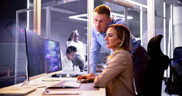 Data Analyst Mit Data Analytics KPI Stock Image - Image of predict ...