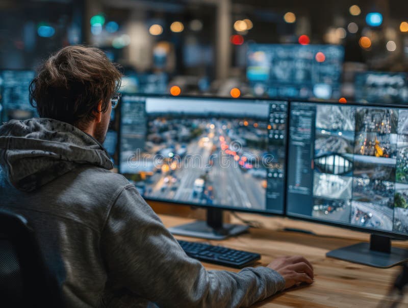 Data Analyst Monitoring Automated Machine Learning Pipeline Processing ...