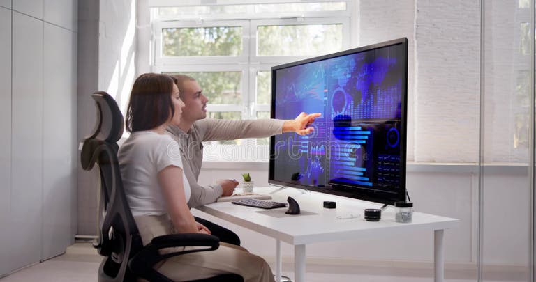 Data Analyst Mit Data Analytics KPI Stock Photo - Image of advisor ...