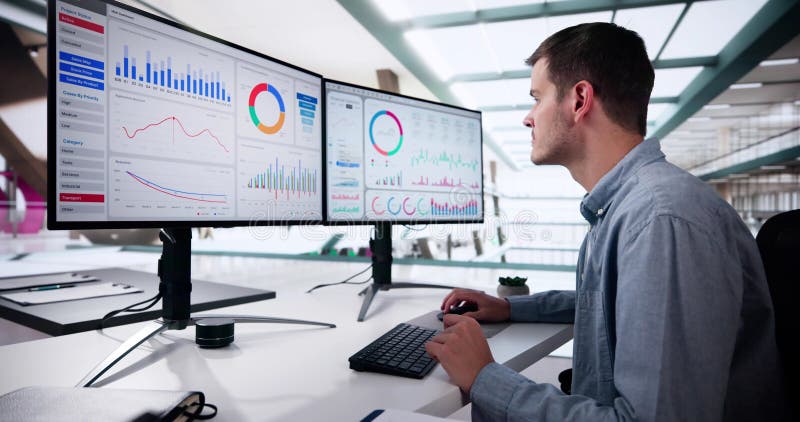 Data Analyst Using Data Analytics KPI Stock Image - Image of corporate ... Data Analyst Using Data Analytics KPI Stock Image - Image of corporate ...