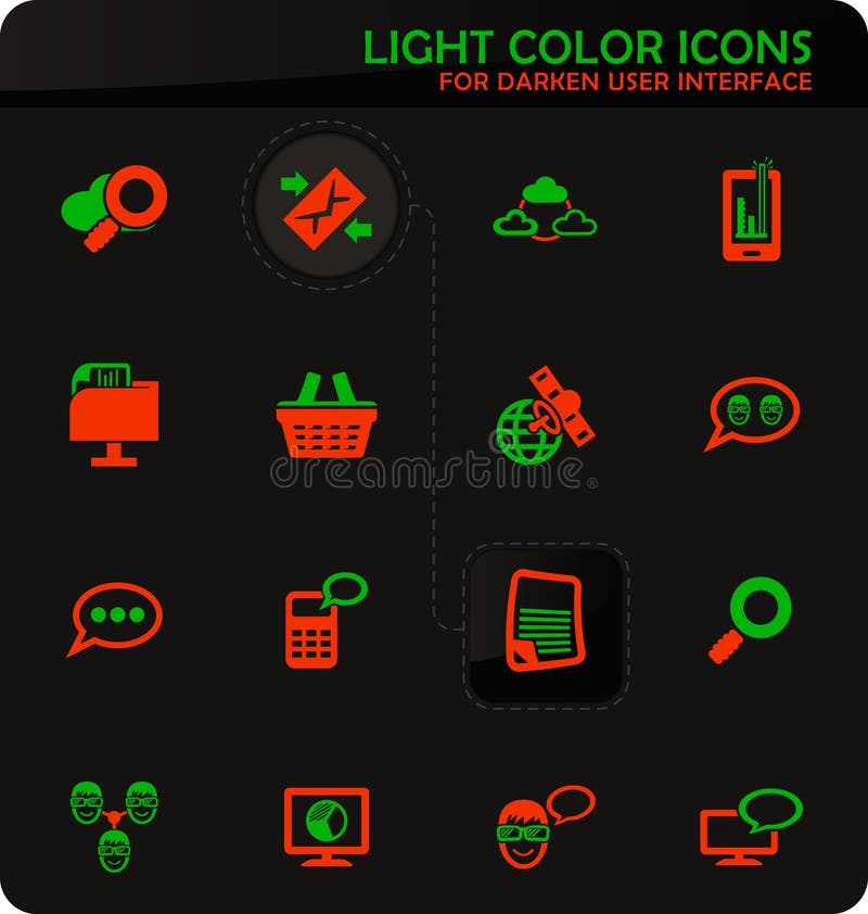 Data Analytic and Social Network Icons Set Stock Vector - Illustration ... Data Analytic and Social Network Icons Set Stock Vector - Illustration ...