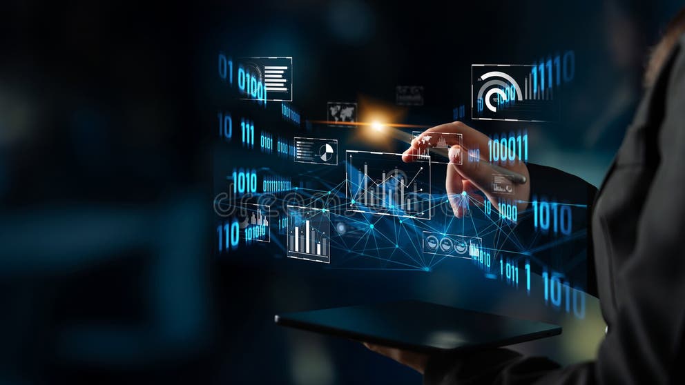 Data Analytics for Business Intelligence and Insights Latch Stock Image - Image of performance ...