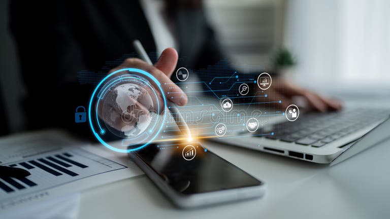 Data Analytics for Business Intelligence and Insights Latch Stock Photo - Image of chart, system ...