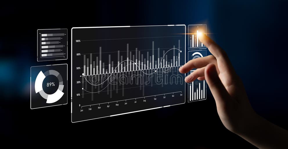 Data Analytics for Business Intelligence and Insights Latch Stock Photo - Image of online ...