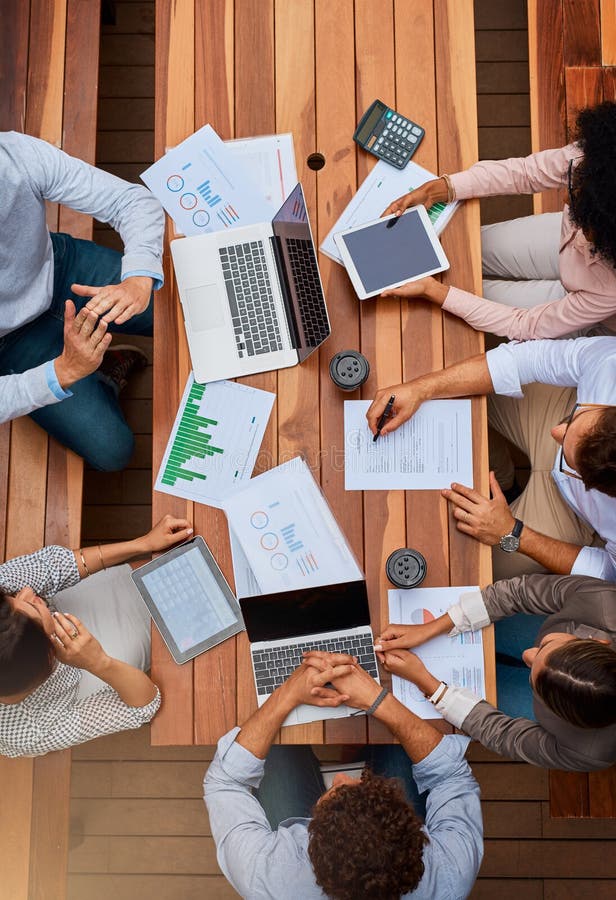 Data, Analytics and Business People at Workshop for Budget Planning ...