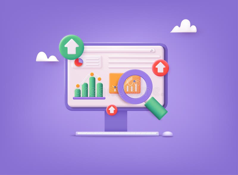 Data Analytics, Dashboard and Business Finance Report. Investment or ...
