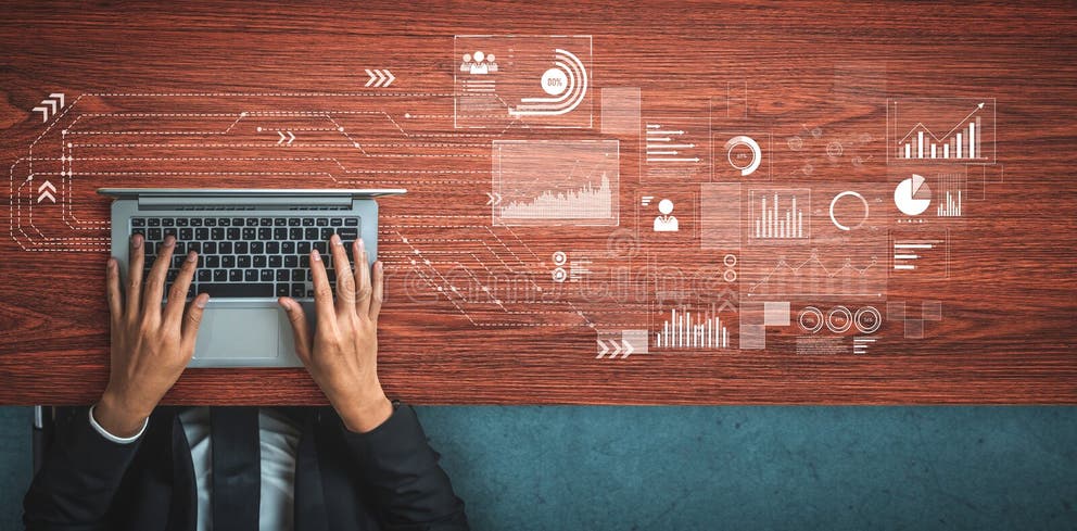 Data Analytics Dashboard with Various Data Visualization Elements Vouch ...