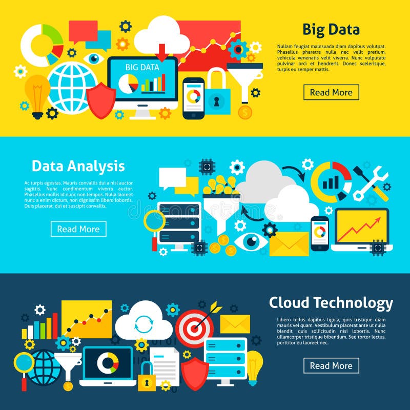 Data Analytics Concept stock vector. Illustration of binary - 112459785