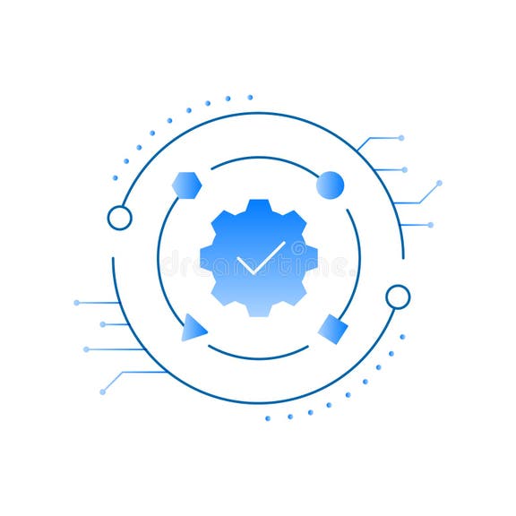 Operations Analytics Icon. Operations Data Analytics Symbol. Business ...