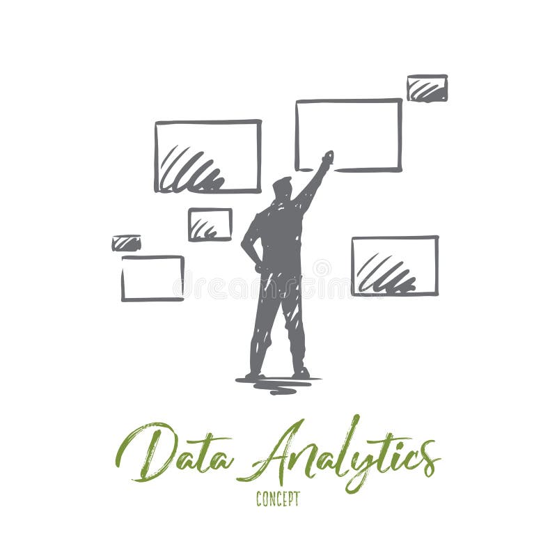 Hand Drawn Data Analytics Stock Illustrations – 753 Hand Drawn Data ...