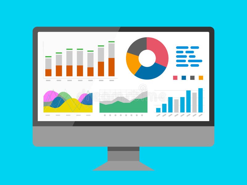 Report Dashboard Monitor Stock Illustrations – 5,924 Report Dashboard ...