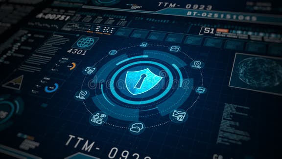 Data Analytics, and Network Monitoring Visuals, Advanced Cybersecurity Dashboard with Encryption ...