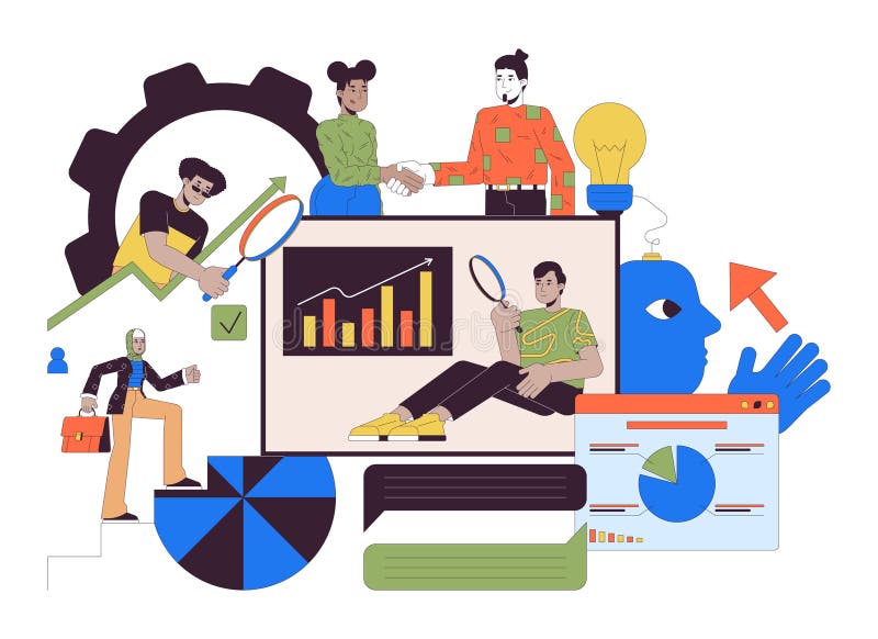 Statistics Cartoon Stock Illustrations – 17,289 Statistics Cartoon ...