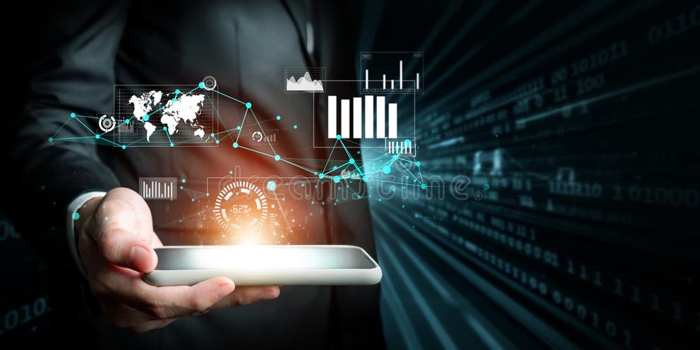 Data Analytics Unveiled and Exploring Analytic Processes Insights FaaS Stock Image - Image of ...