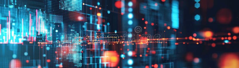 Data Analytics Visualization Showcasing Technology Leveraging 5G for ...