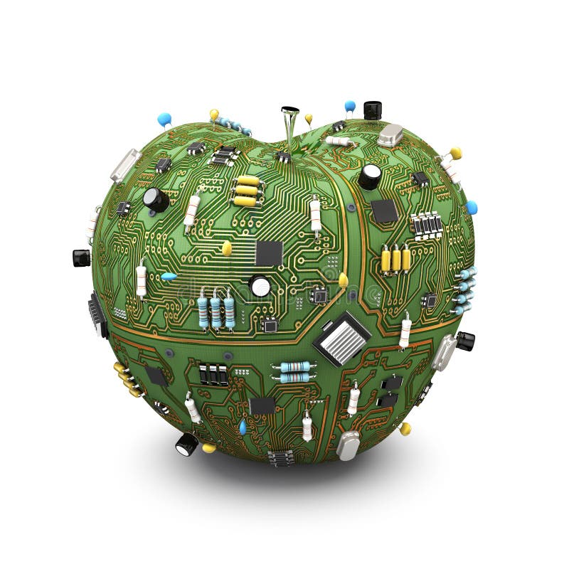 Spherical Circuit 2 stock illustration. Illustration of round - 90866