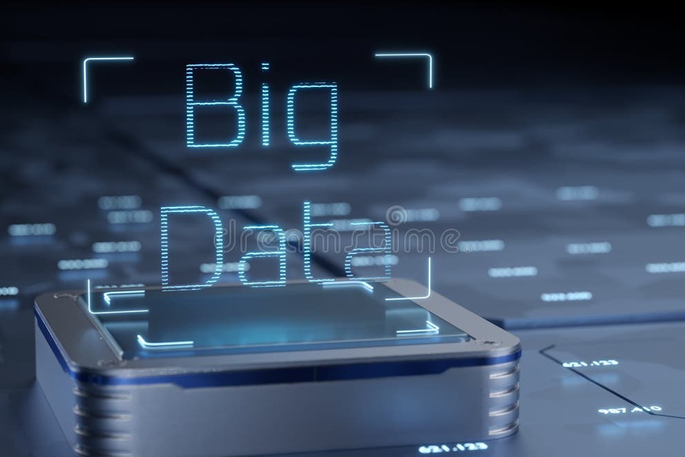 Data Array Visual Concept Big Data Visualization Big Data Connection