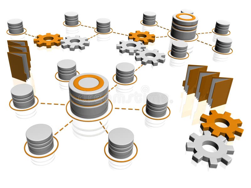 Data base icon stock illustration. Illustration of website - 49066136