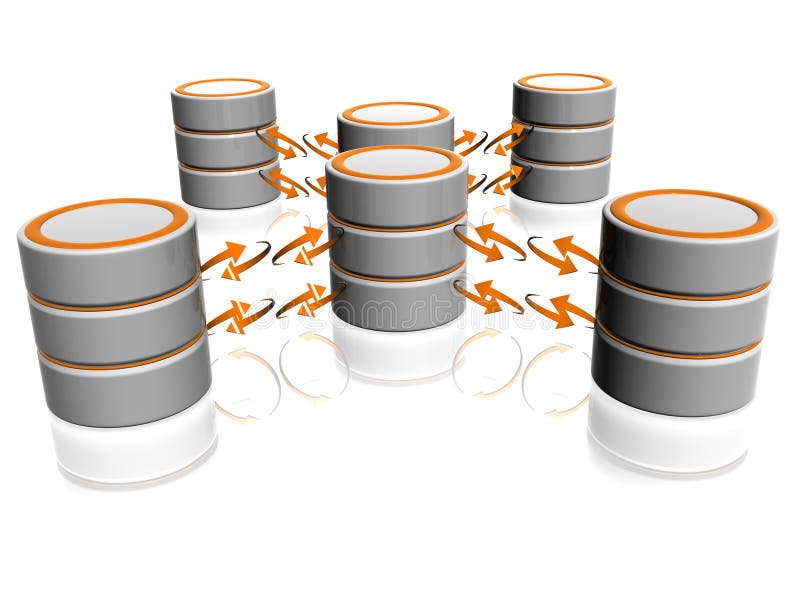 Data base icon stock illustration. Illustration of computer - 49066216