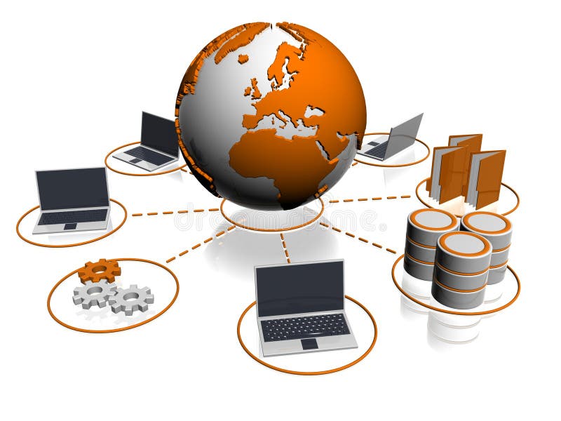 Data base icon stock illustration. Illustration of technology - 49067246