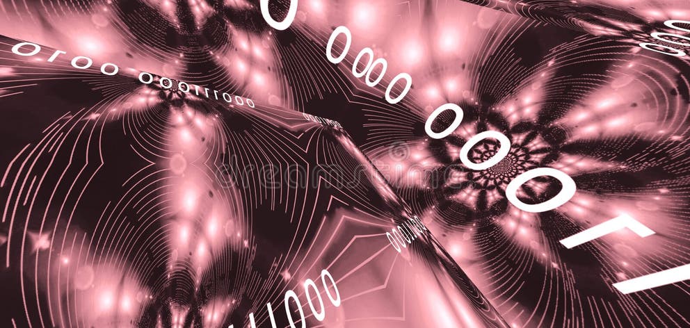 Data Binary Code 000111 Abstract Stock Illustration - Illustration of ...