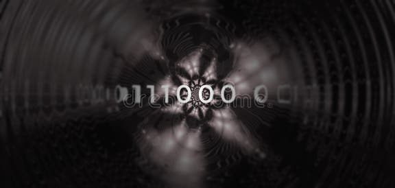 Data Binary Code 000111 Abstract Stock Illustration - Illustration of ...