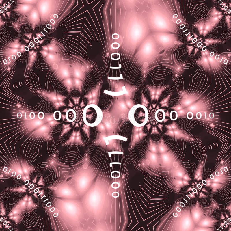 Data Binary Code 000111 Abstract Stock Illustration - Illustration of ...